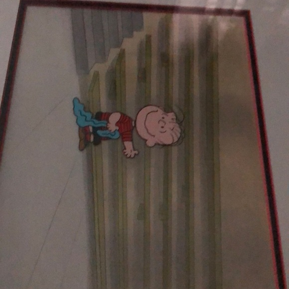 Peanuts | Wall Decor | Peanuts Original Production Cel | Poshmark